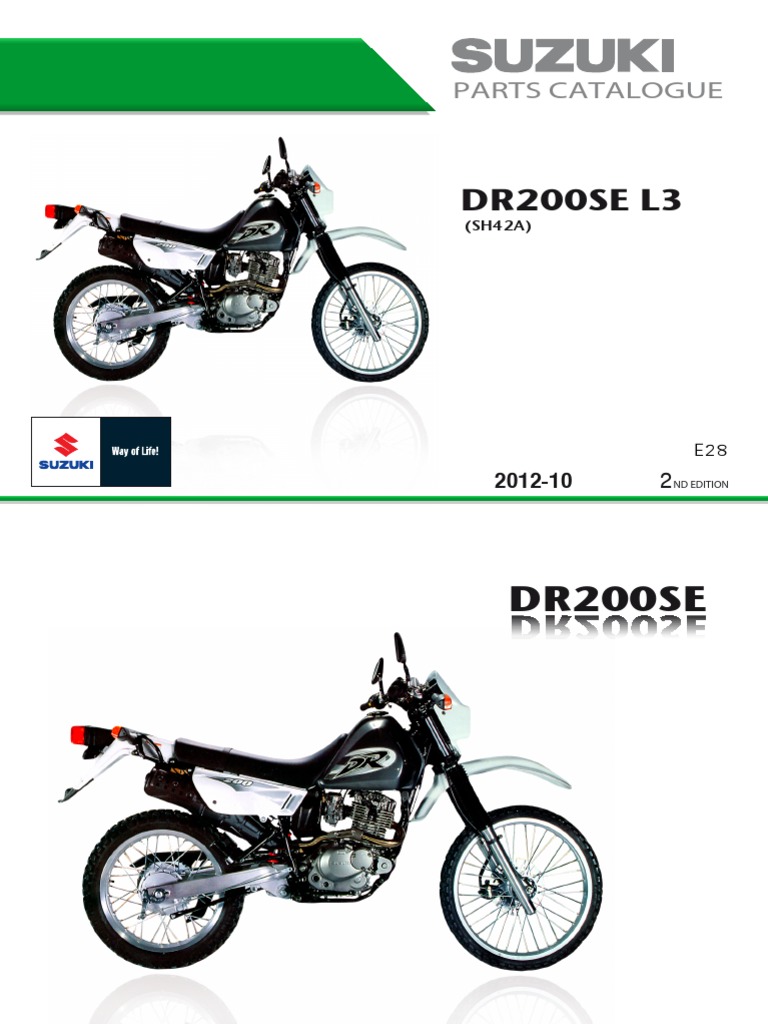 Dr200se l3 E28 | PDF | Vehículos