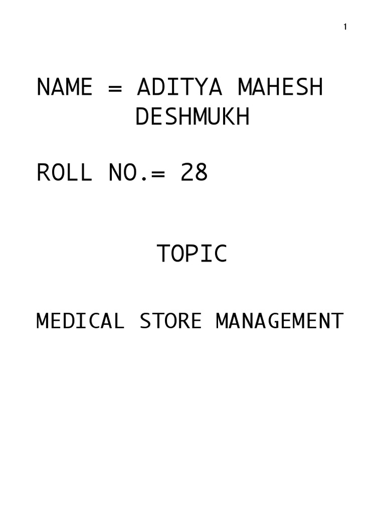 SRS Medical Management | PDF | User (Computing) | Databases