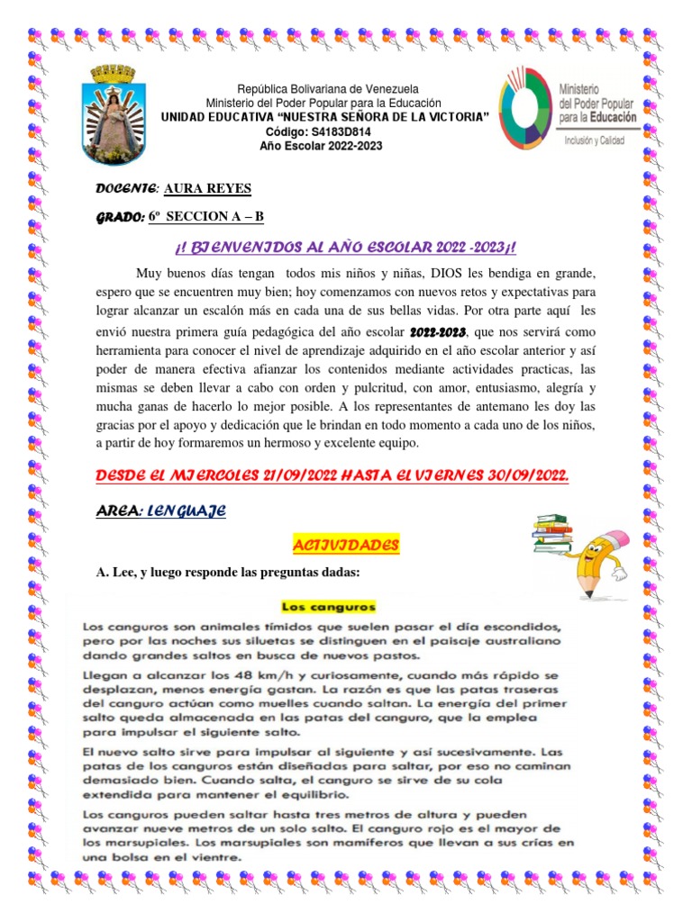 Aura Reyes 6to A-B | PDF | Cognición | Aprendizaje