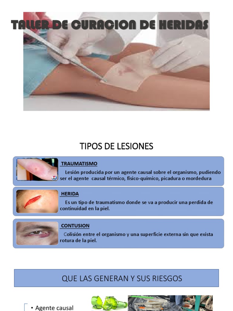 Taller para Curacion de Heridas en Empresa | PDF | Herida | Curación