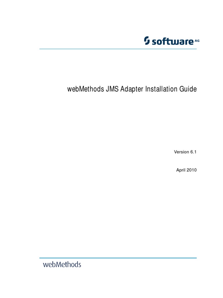 6-1 JMS Adapter Install Guide | Download Free PDF | Java (Programming ...