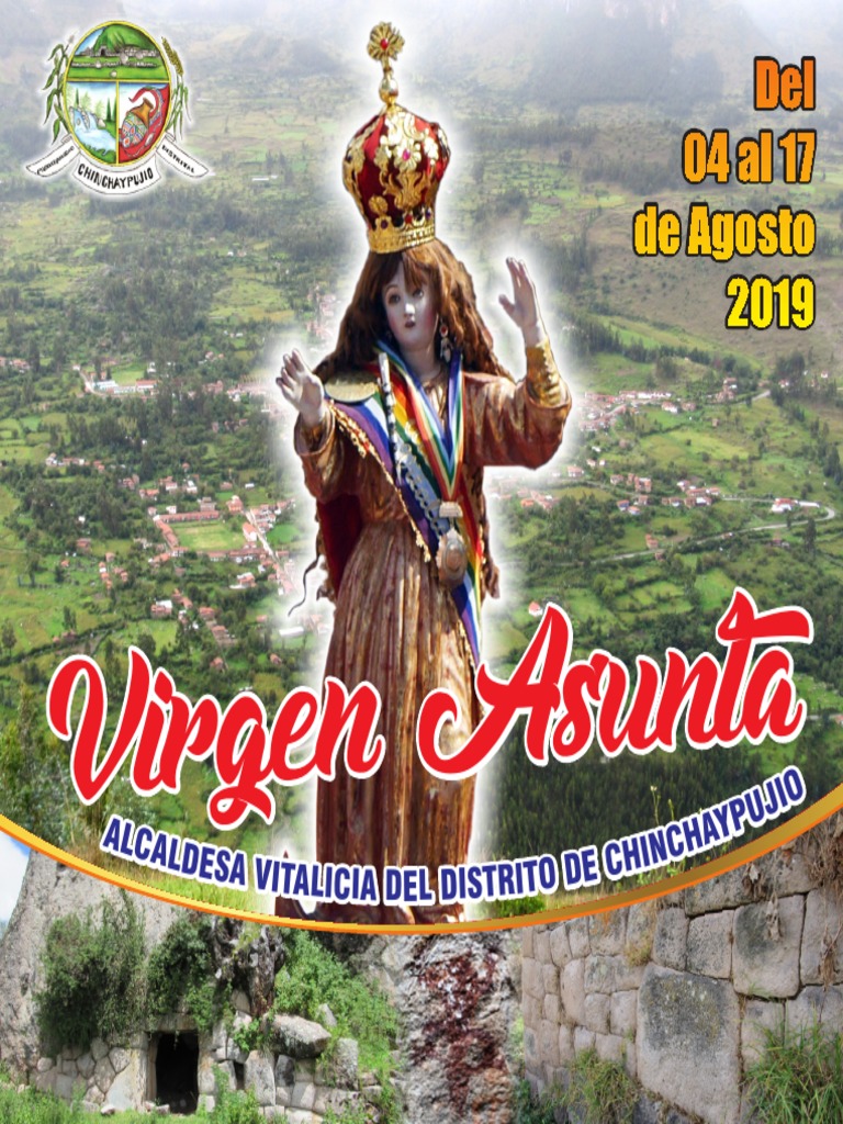 Programa Virgen Asunta de Chinchaypujio | PDF