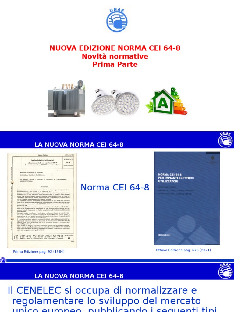 Nuova CEI 64 8 Parte1 18 - Feb - 2022 | PDF