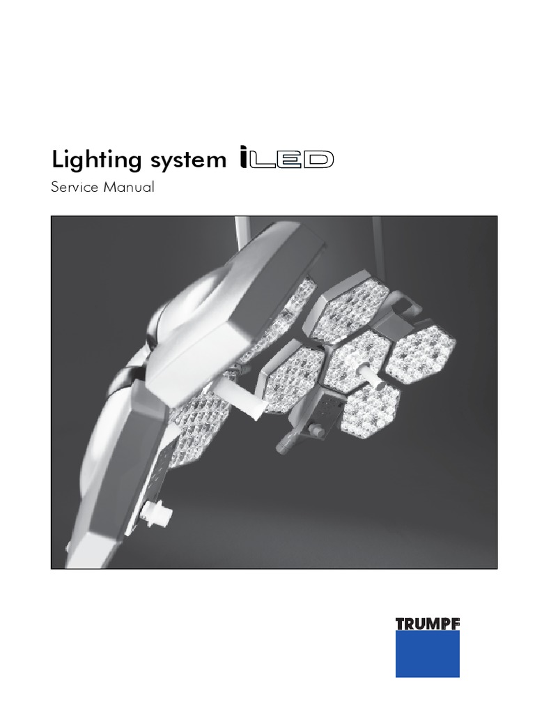 M.S. Lámpara Cielitica Marca Trumpf Modelo Iled | PDF | Light Emitting ...