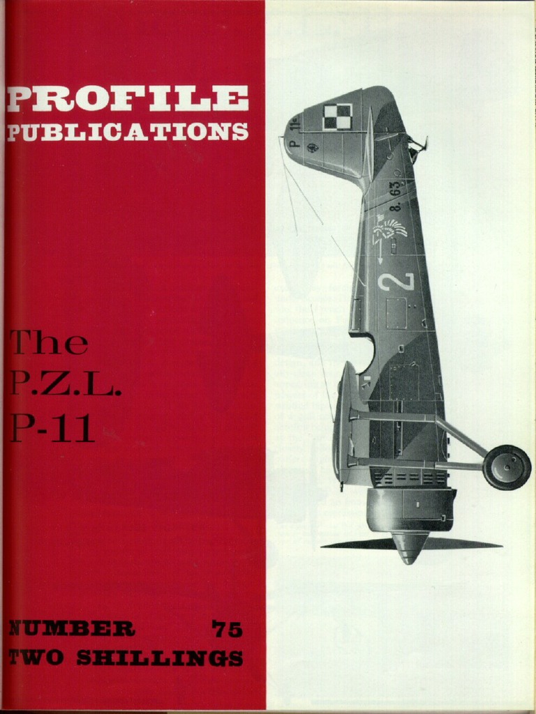 (Profile Aircraft 075) - PZL P-11 | PDF