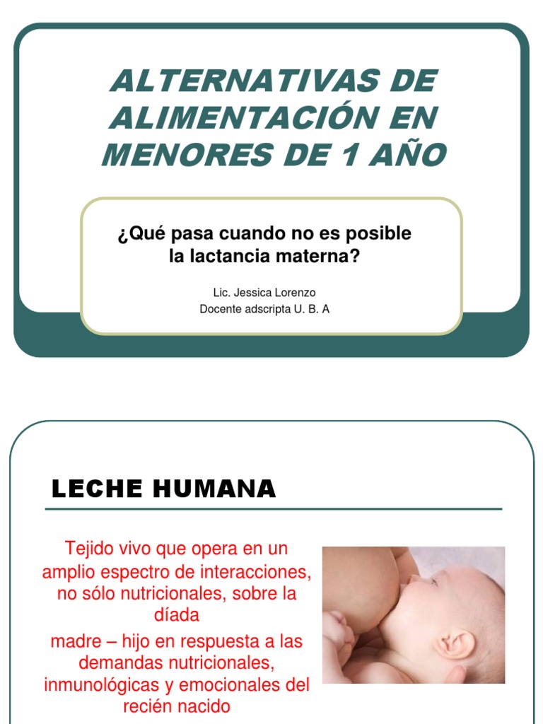 Fórmulas Lácteas | Descargar gratis PDF | Leche | Amamantamiento