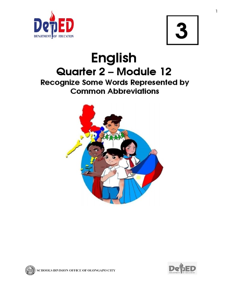 ENGLISH-3 - QUARTER-2 - MODULE-12 - B.-OSIANG-converted ANSWERED | PDF | Lexicology | Linguistics