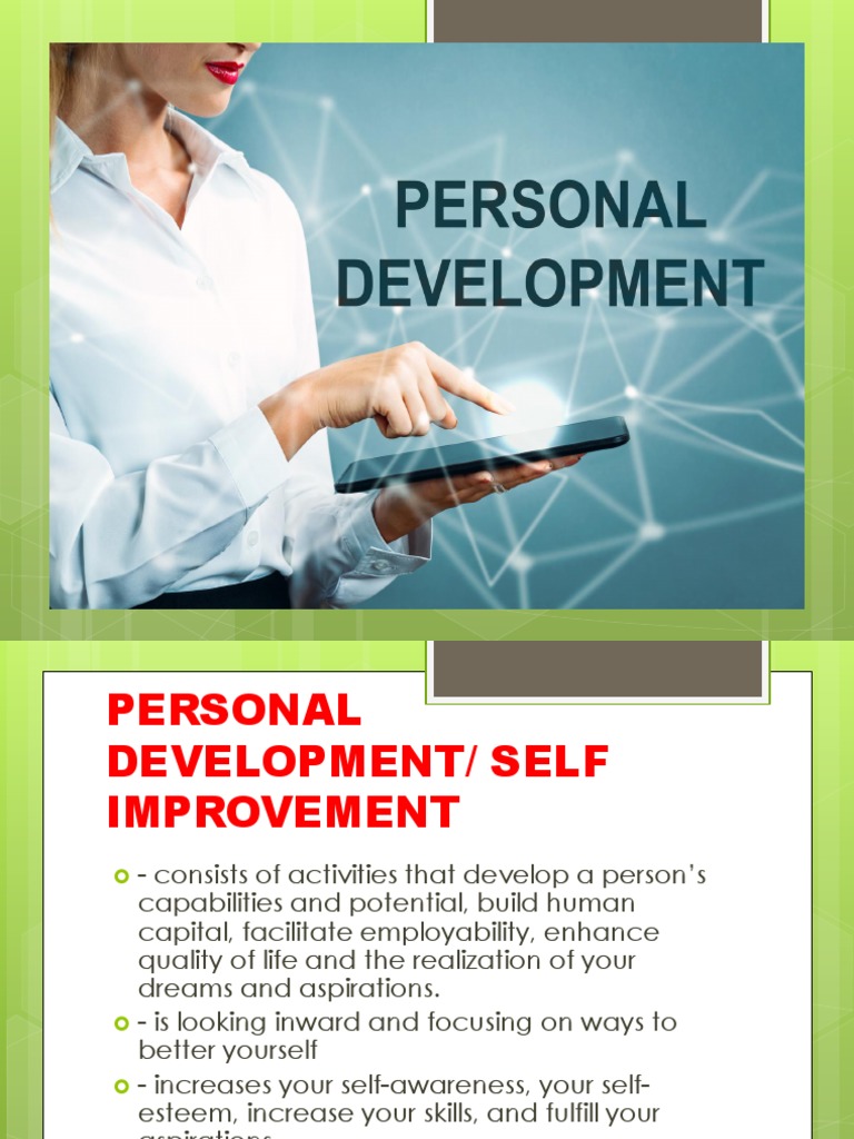 Personal Development Powerpoint | PDF | Self Concept | Disciplines