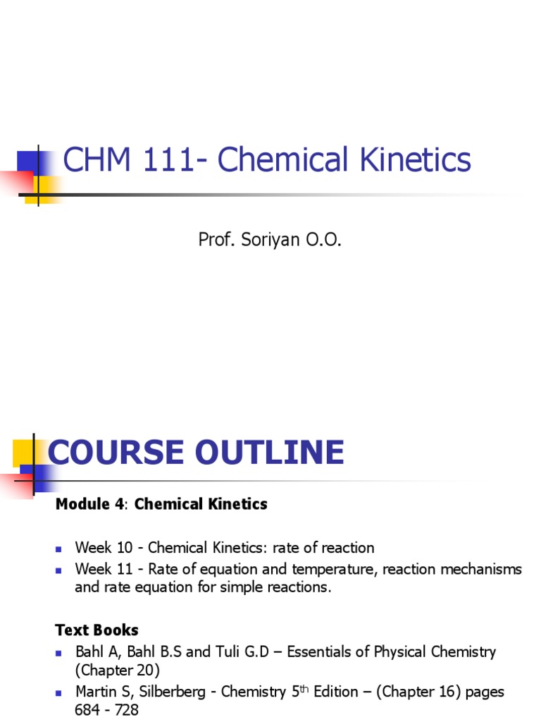 Understanding Reaction Kinetics: An Analysis of Factors that Influence ...