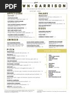 4P's Da Nang Menu & Prices | PDF