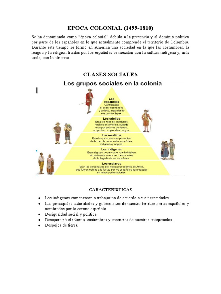 Epoca Colonial | PDF