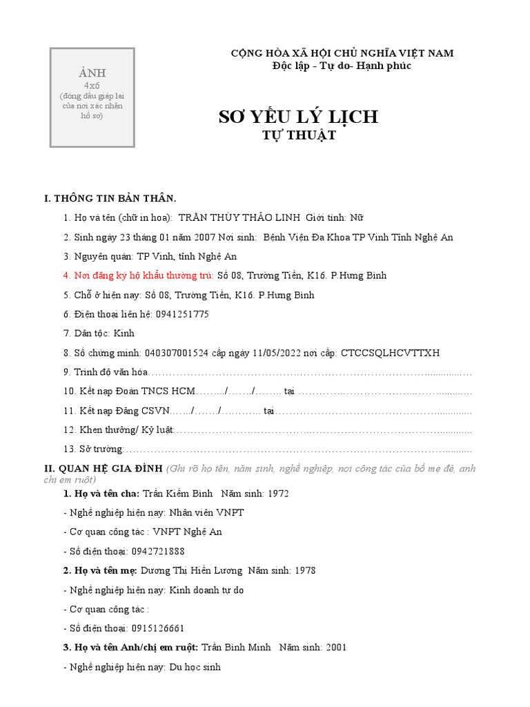 So Yeu Ly Lich - 2711164524 - 1607114456 | PDF