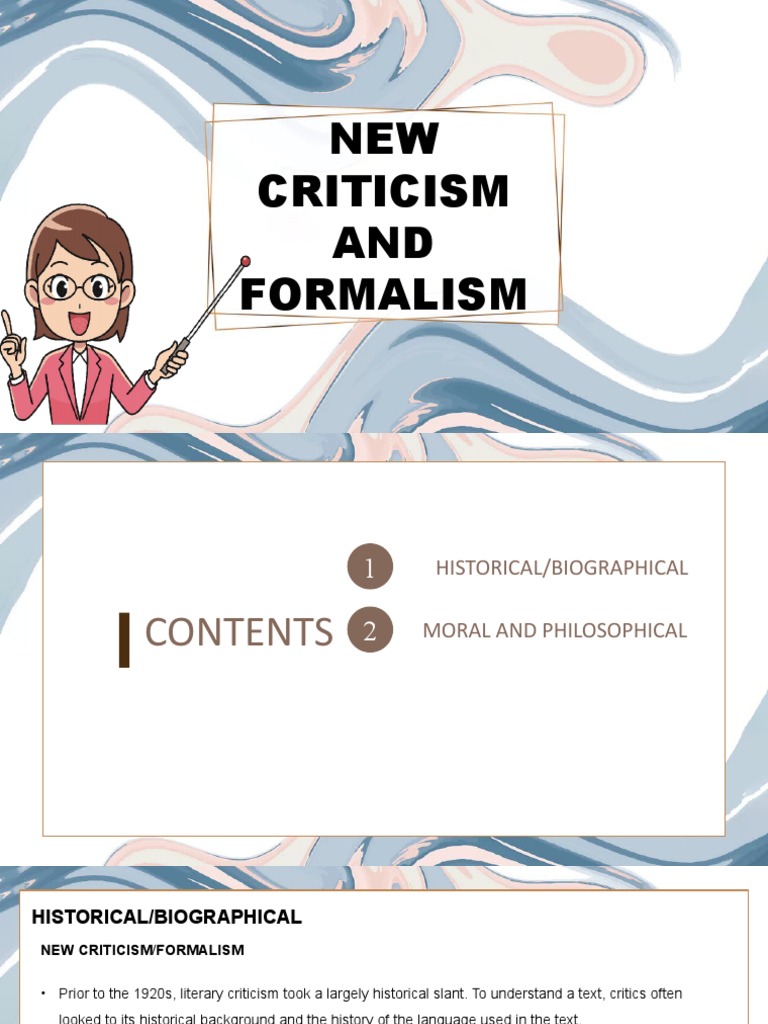 New Criticism and Formalism | PDF | Literary Criticism | Cognition