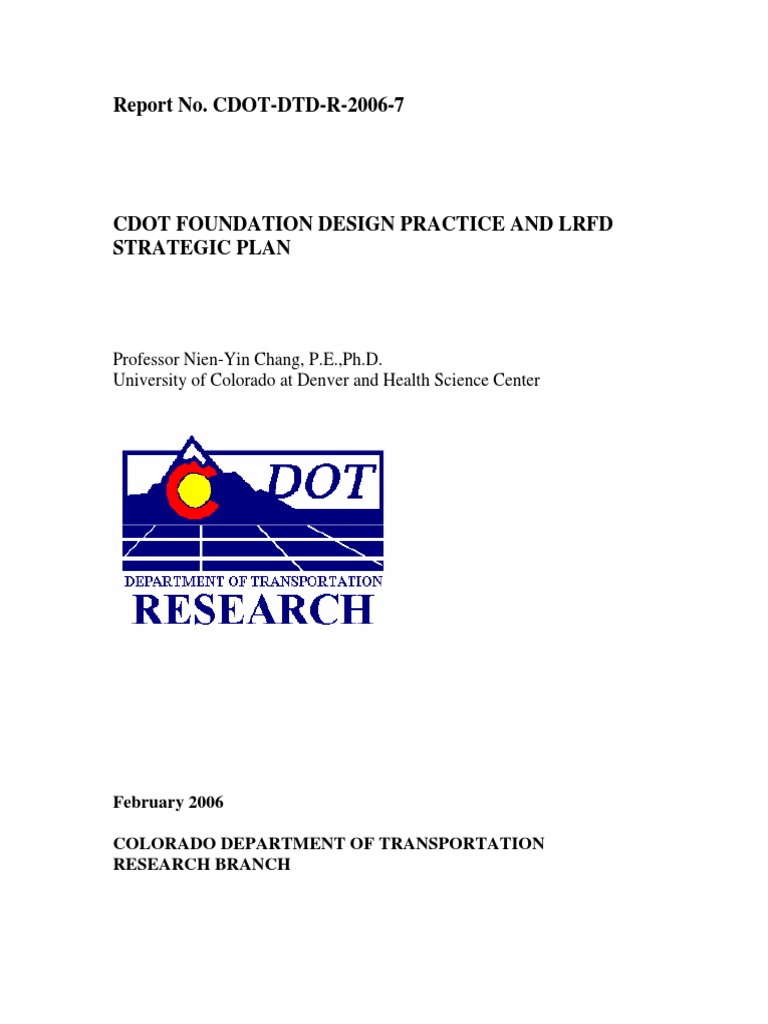 4 Bridges Foundations | PDF | Geotechnical Engineering | Reliability ...