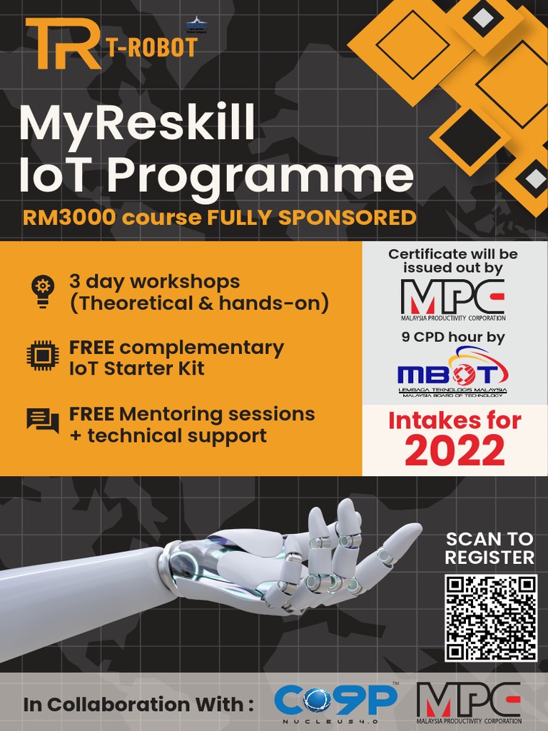 MyReskill IoT Flyer | PDF