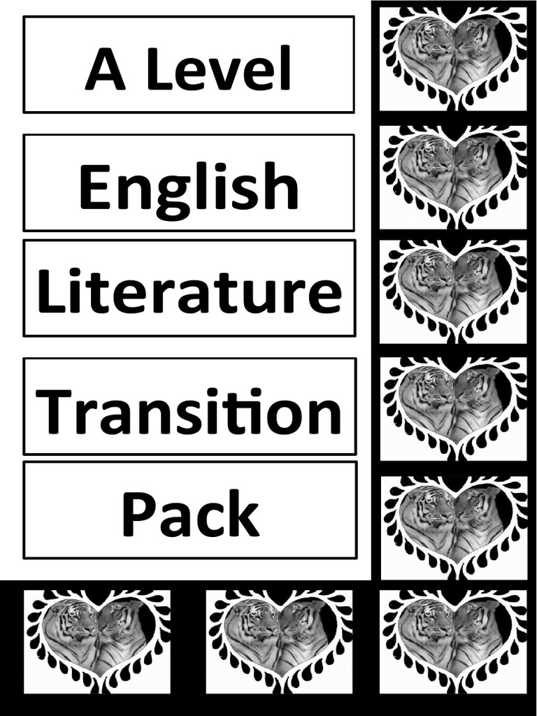 A Level English Literature Transition Pack | PDF | Pemberley