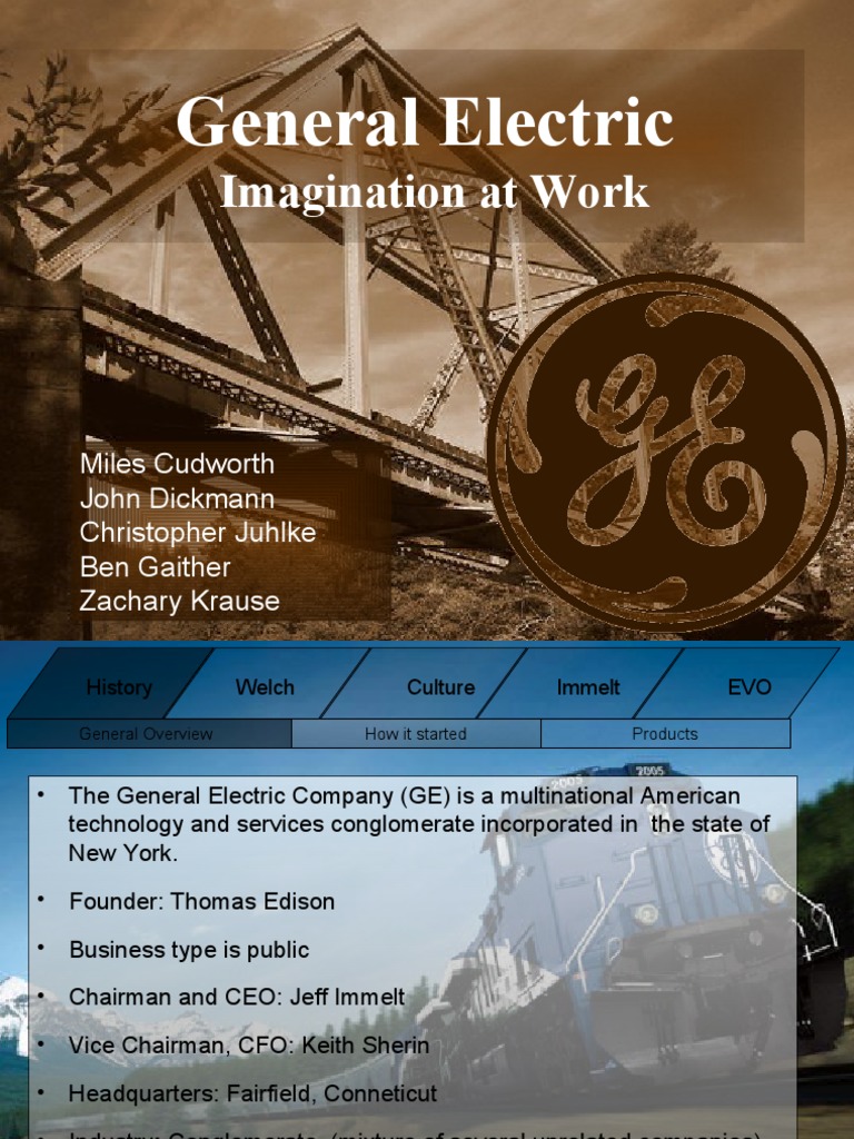 Ge Presentation | PDF | General Electric | Six Sigma