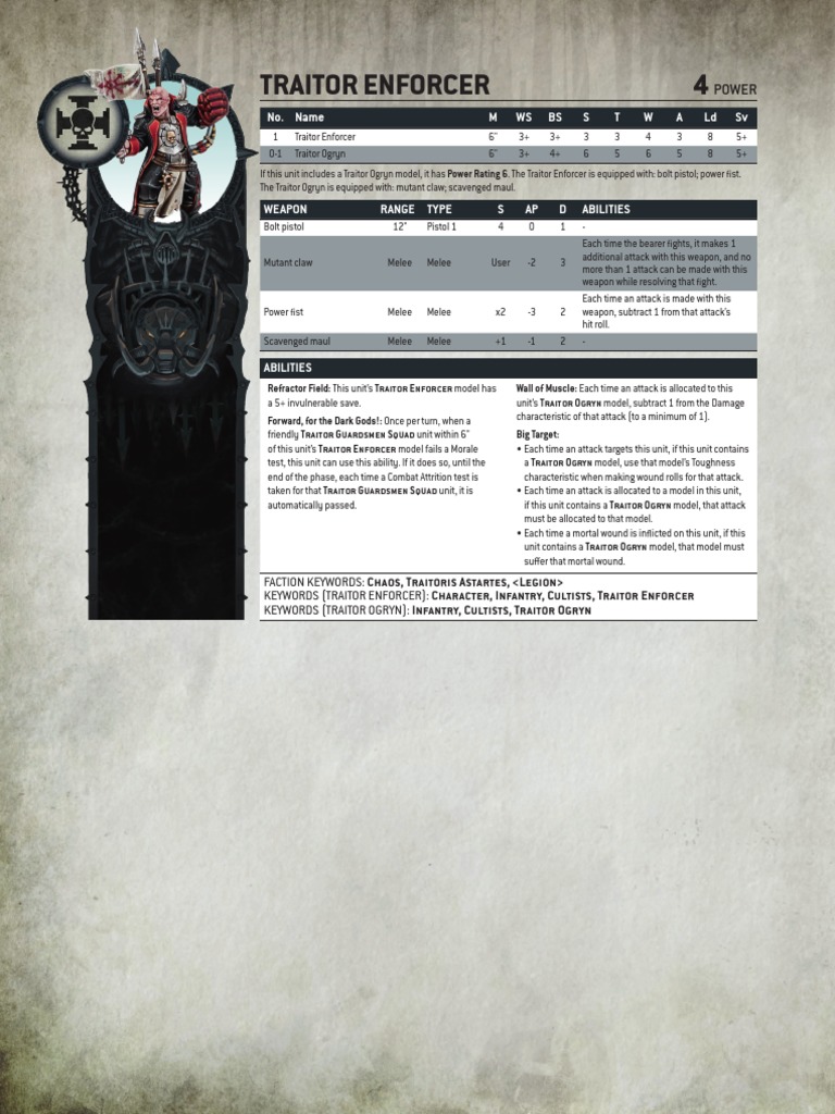 Traitor Guard | PDF | Projectile Weapons | Ballistics