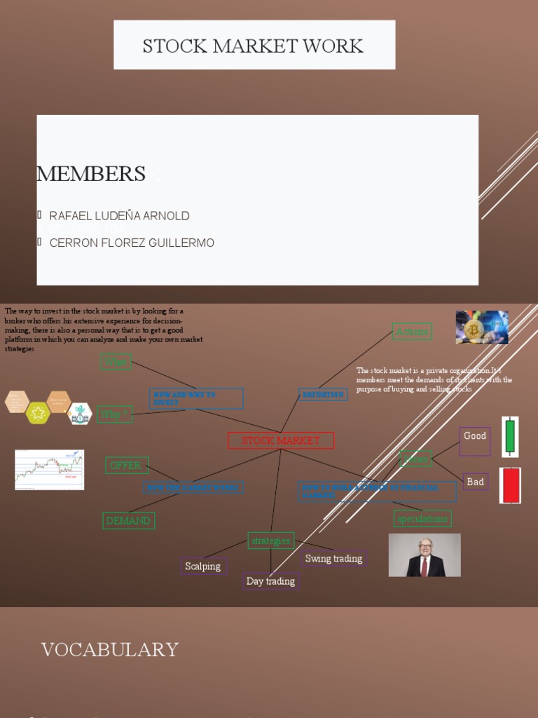 Presentación de Ingles Stock Market | PDF | Stocks | Stock Market