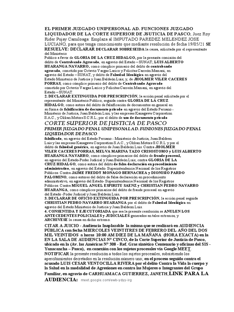 Edict Os | PDF | Crímenes | Crimen y violencia