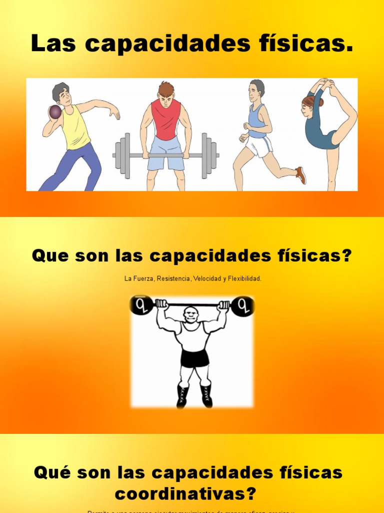 Las capacidades Fisicas | PDF