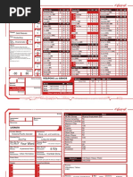 (Template) Cyberpunk RED Character Sheet | PDF
