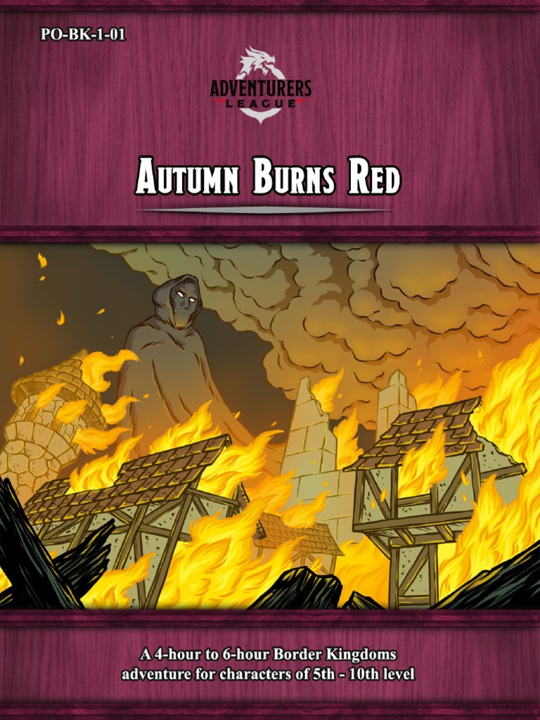 PO-BK-1-01 Autumn Burns Red (5-10) | PDF | Wizards Of The Coast ...