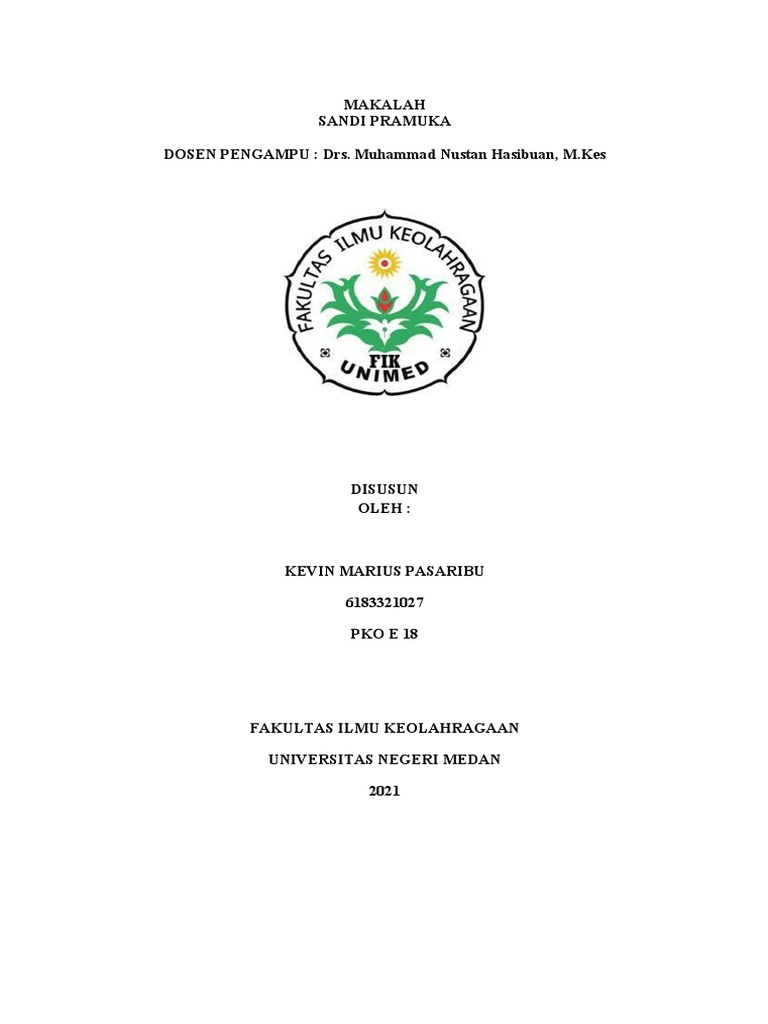 Sandi Pramuka: Jenis dan Manfaatnya | PDF | Karier & Perkembangan ...