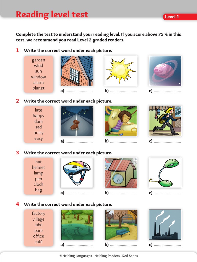 Level 1 Test Student2 | PDF