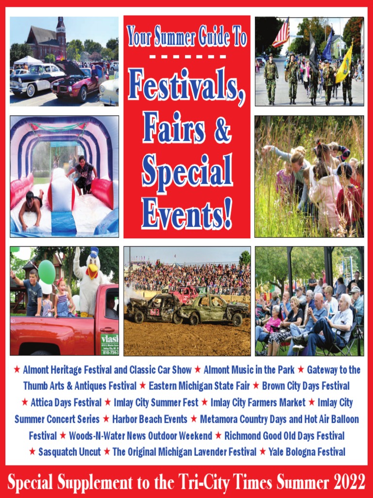 Your Summer Guide To Festivals, Fairs and Special Events | PDF