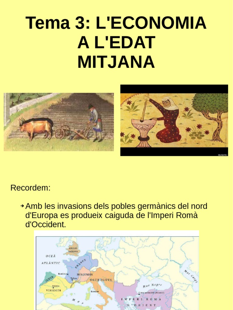 Tema 3 Economia Medieval 1 | PDF