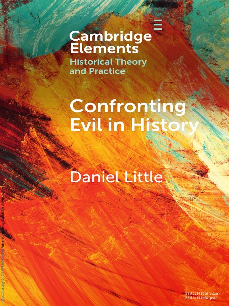 Confronting Evil in History | PDF | Evil | Theory