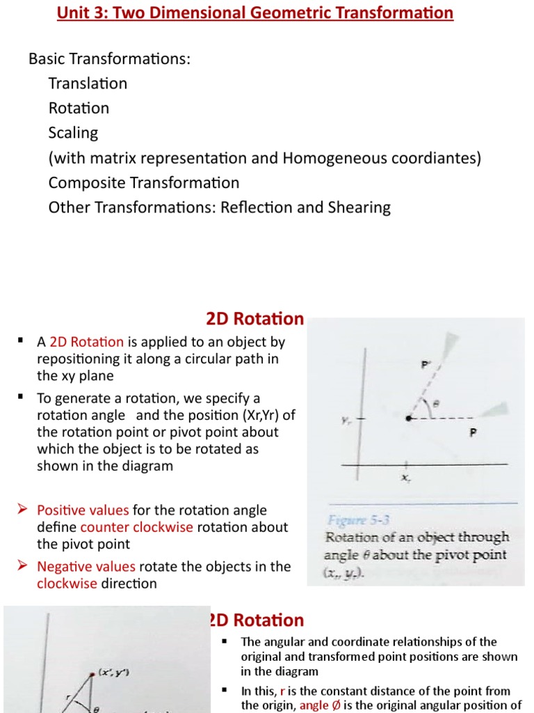 2d Rotation Pdf 
