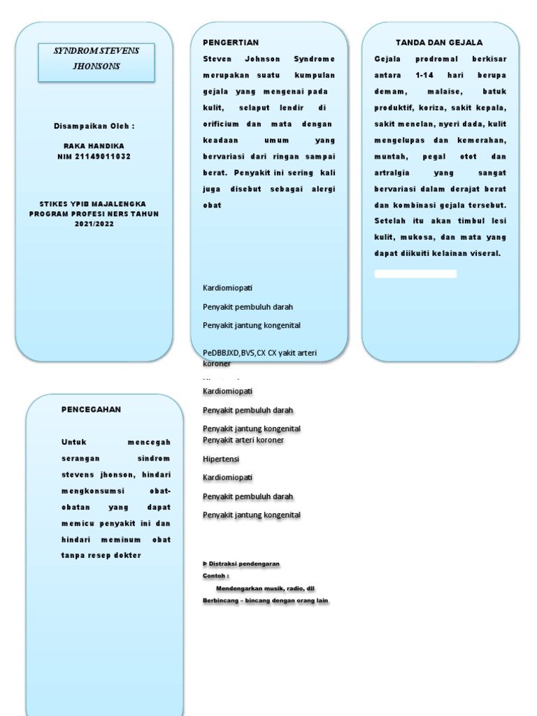 SSJ Gejala dan Tanda | PDF