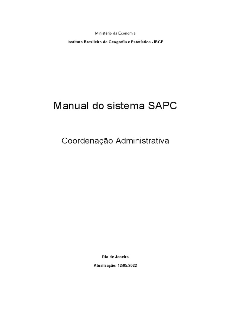 Manual Sapc Pdf Opção Finanças Business