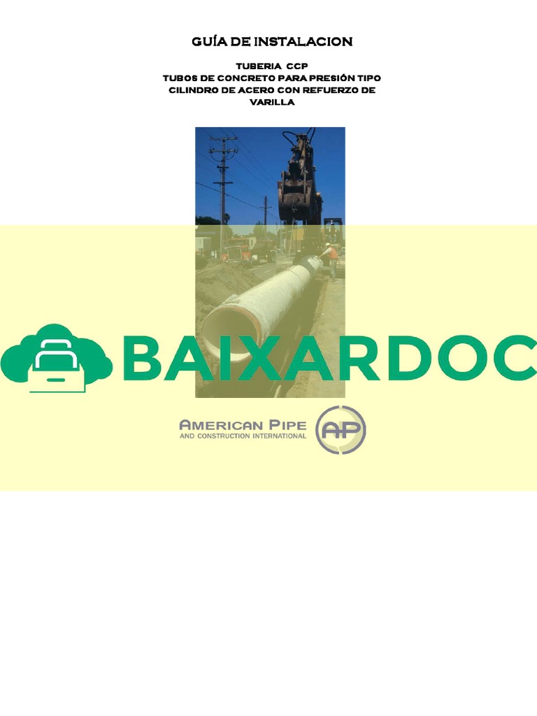 Guia Instalacion Tuberia CCP | PDF | Tubería (transporte de fluidos)