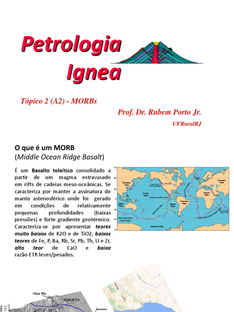Topico 7 Aula 2 MORB | PDF | Basalto | Vulcanologia