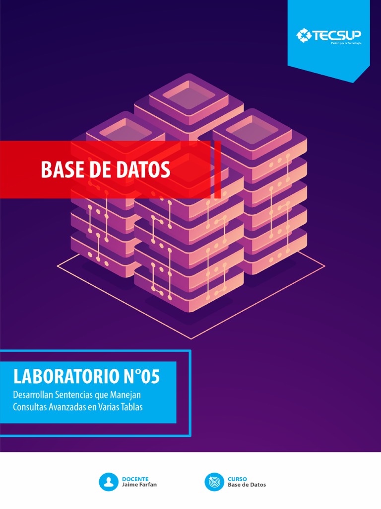 Base de Datos Lab5 | PDF | SQL | Bases de datos