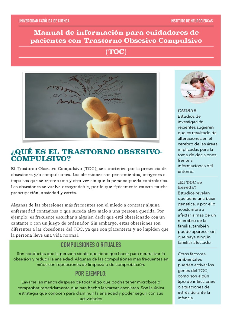 Manual para Cuidadores de TOC | PDF | Desorden obsesivo compulsivo ...