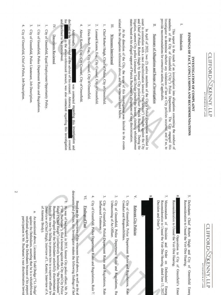 Gpd Investigation Pdf