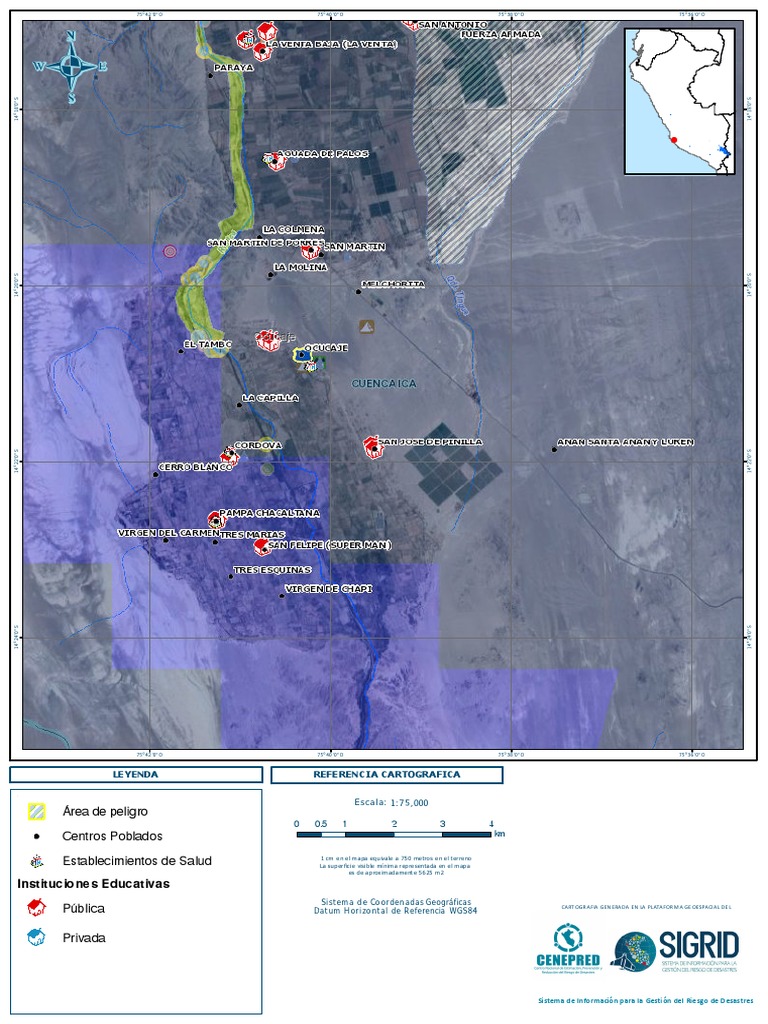 Mapa de Riesgo en Cogua y Veredas | PDF