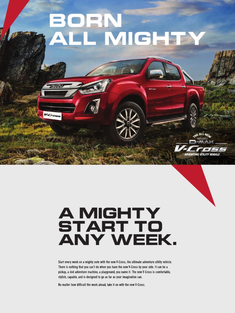 Isuzu V Cross | PDF