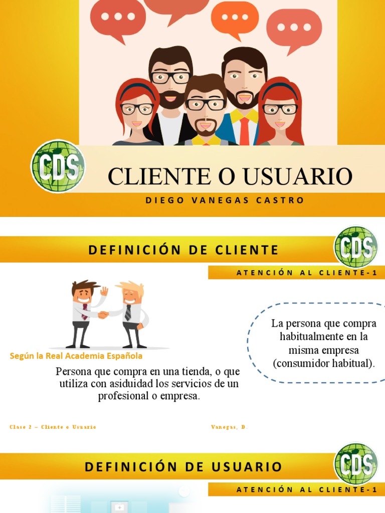 Clase 2 - Cliente y Usuario | Descargar gratis PDF | Cliente | Comportamiento