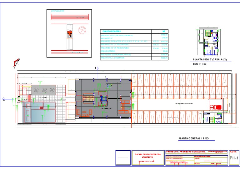 PH Edificio Entremares Junio 15 2021 PLN 1 | PDF
