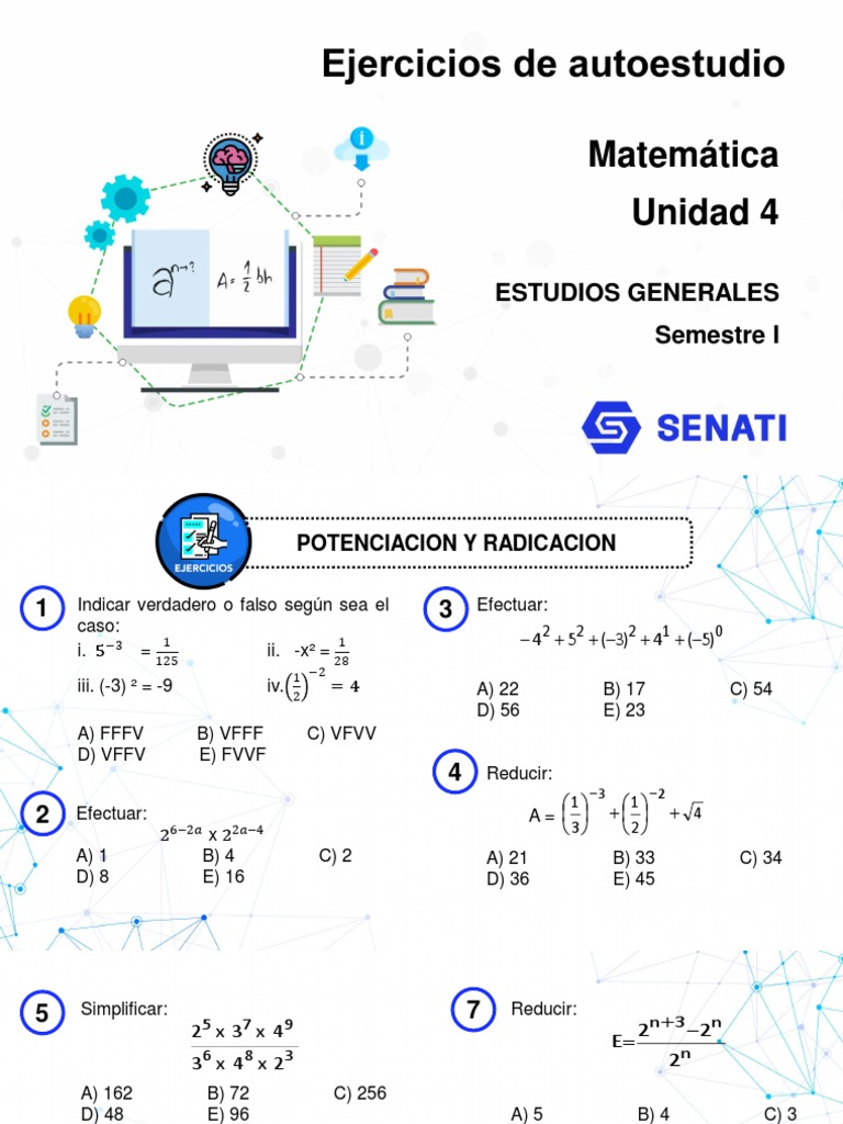 Ejercicios Resueltos Unidad 4 Matemáticas | PDF