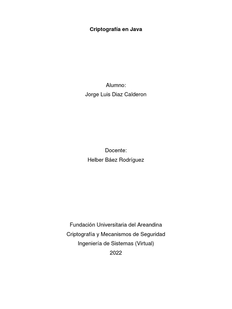 Criptografia Eje 3 | PDF | Cifrado | Criptografía