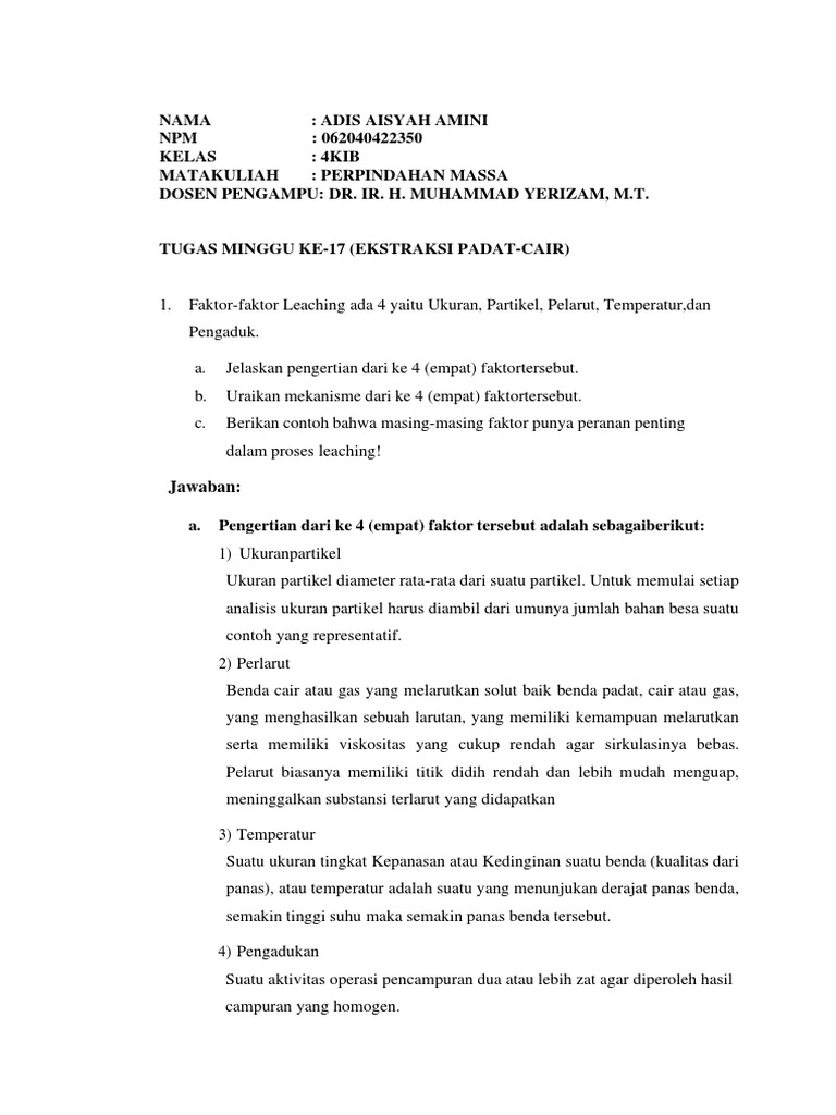 Dokumen Dari Adis Aisyah Amini | PDF