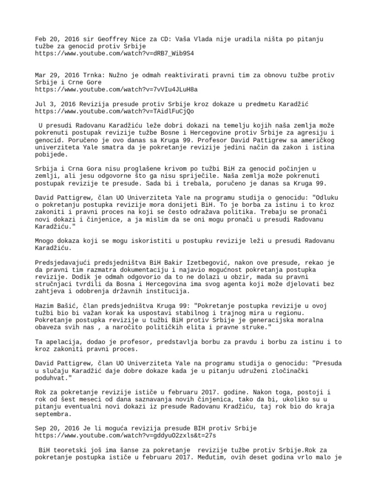 Dosije Revizija | PDF