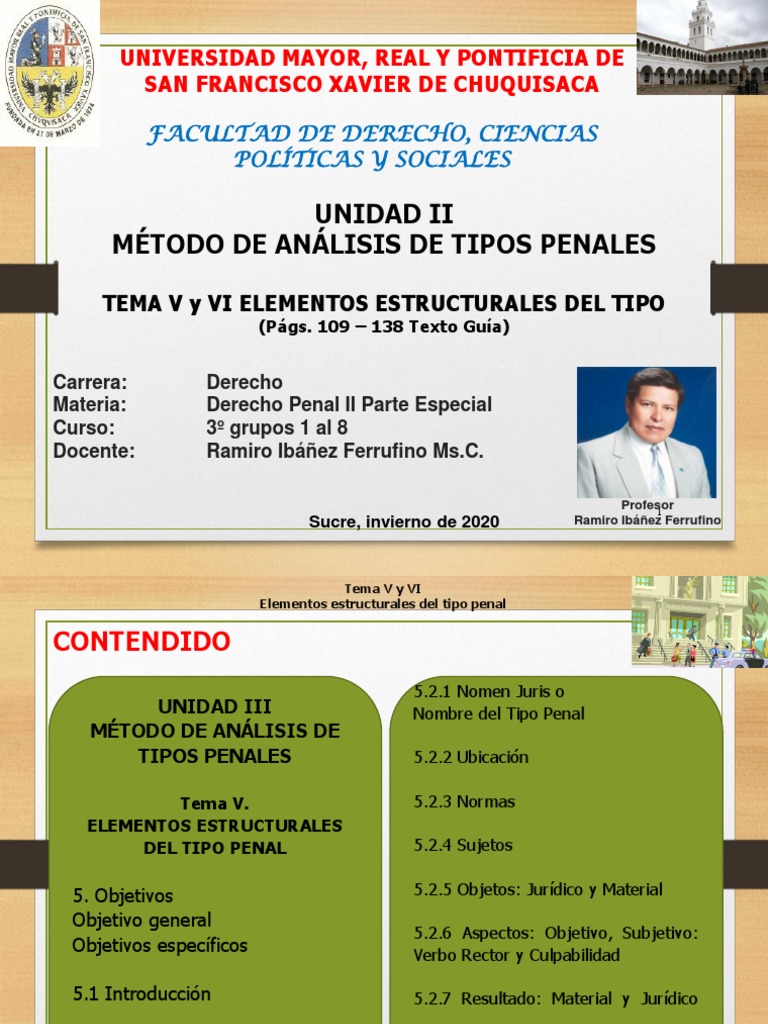 04 Elementos Estructurales Del Tipo - Penal.2020 | Descargar gratis PDF | Derecho penal | Homicidio