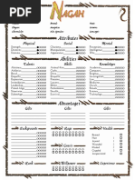 WoD Merit and Flaw List | PDF